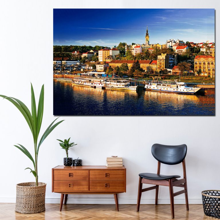 Stari Beograd Uz Reke - Elite Print