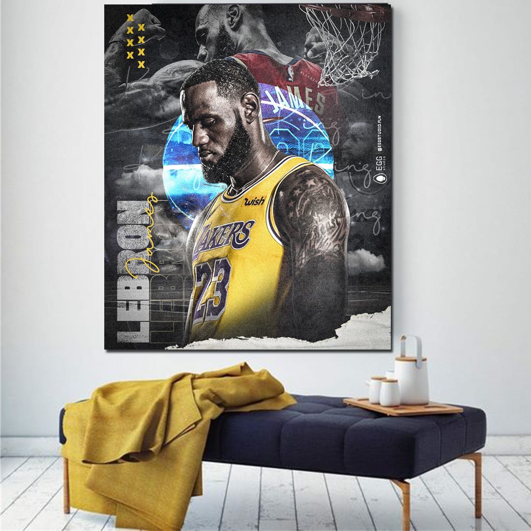 Lebron James 001 - Elite Print