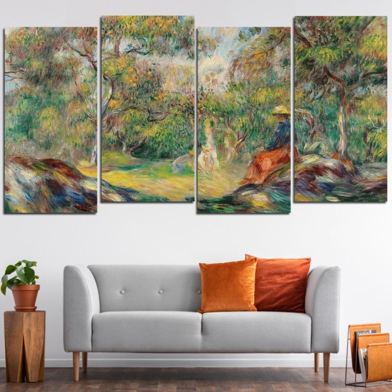 Pjer Ogist Renoar 001 - 4 dela - Elite Print