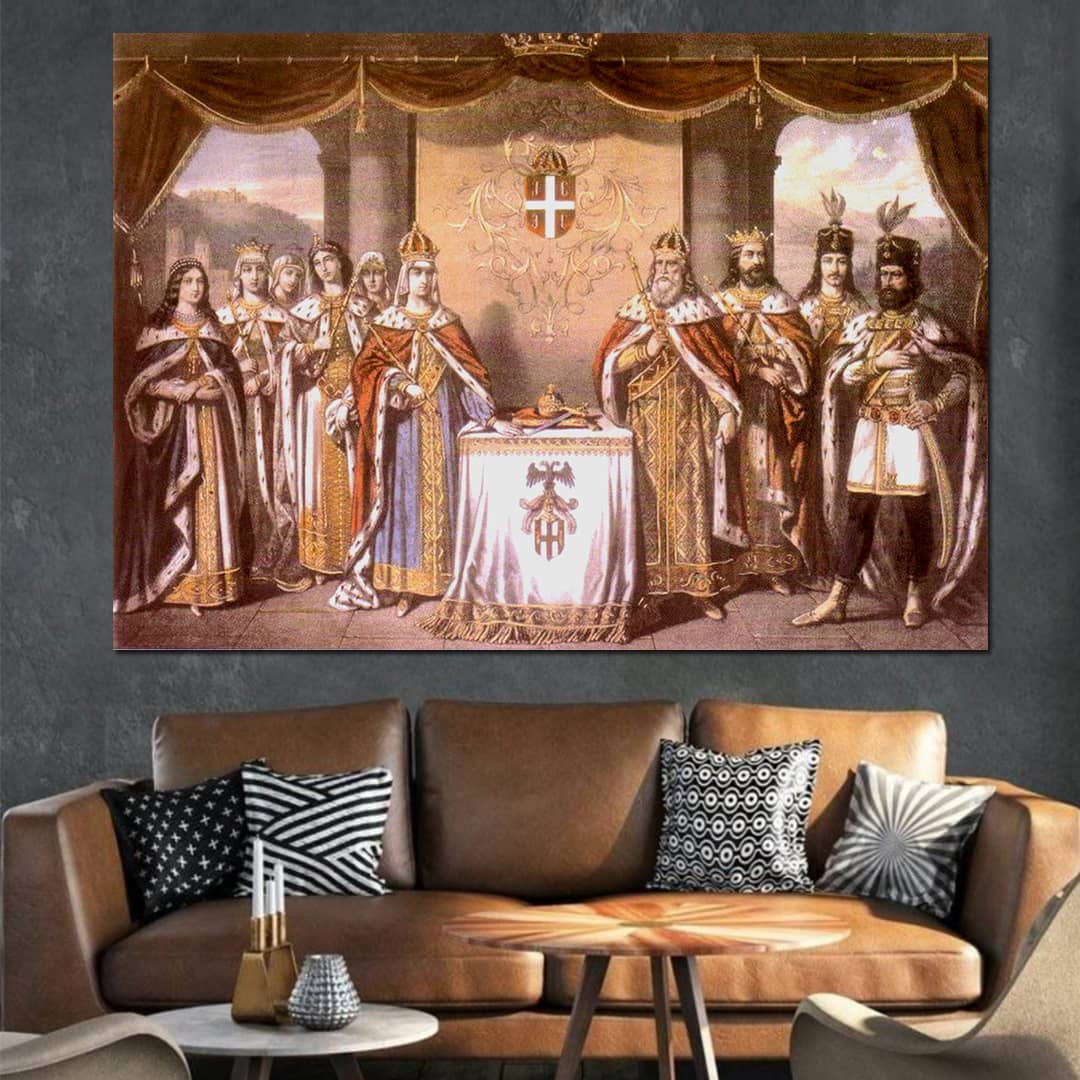 Knez Lazar i njegova porodica - Elite Print